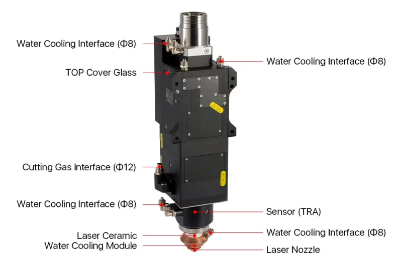 Raytools 0-12KW Fiber Laser Cutting Head BS12K - YUPEC